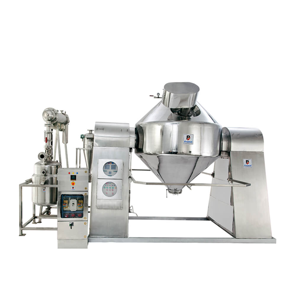 Rotary Cone Vacuum Dryer Promas Engineering Pvt Ltd 
